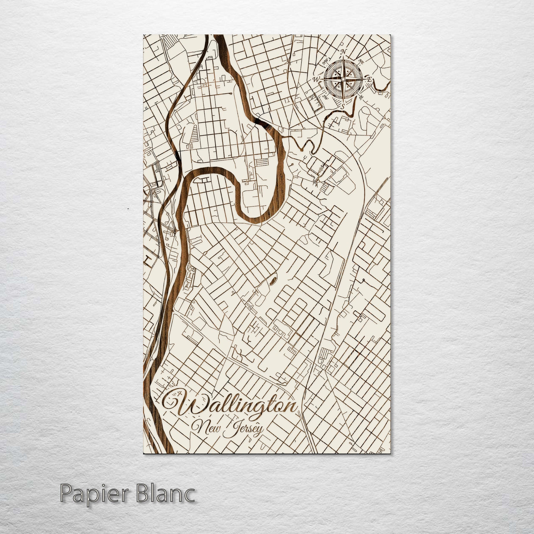 Wallington, New Jersey Street Map