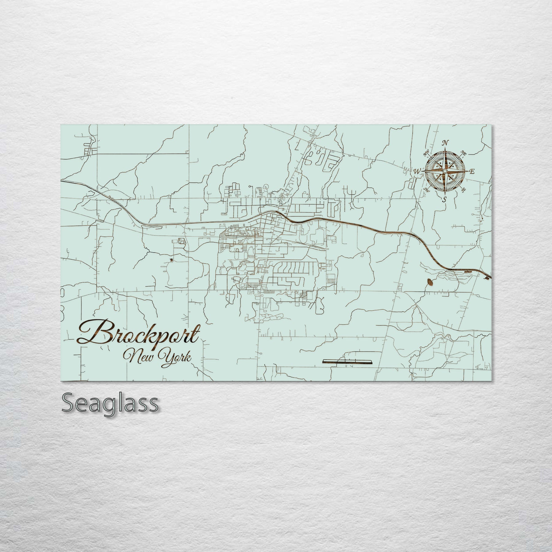 Brockport, New York Street Map