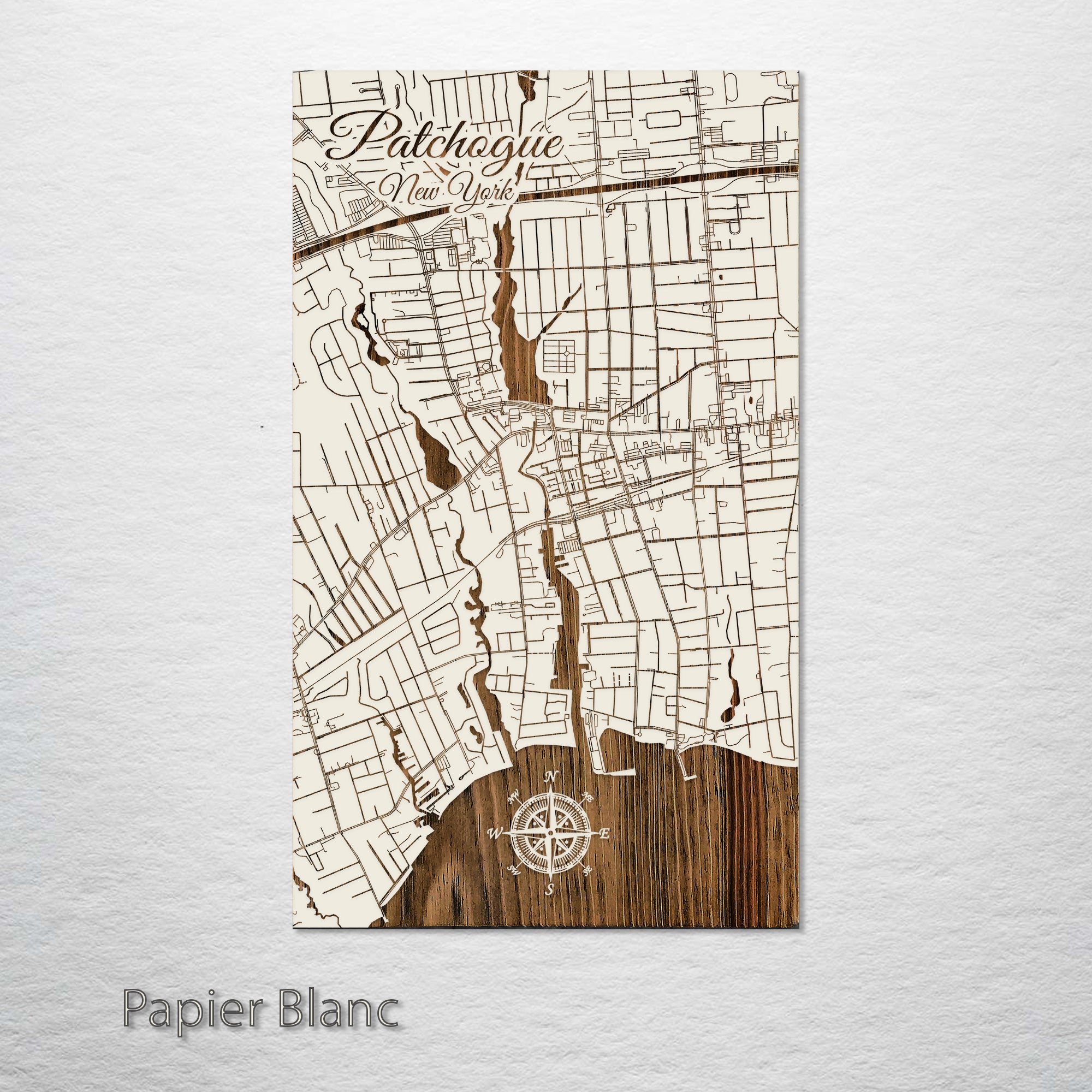 Patchogue, New York Street Map – Fire & Pine