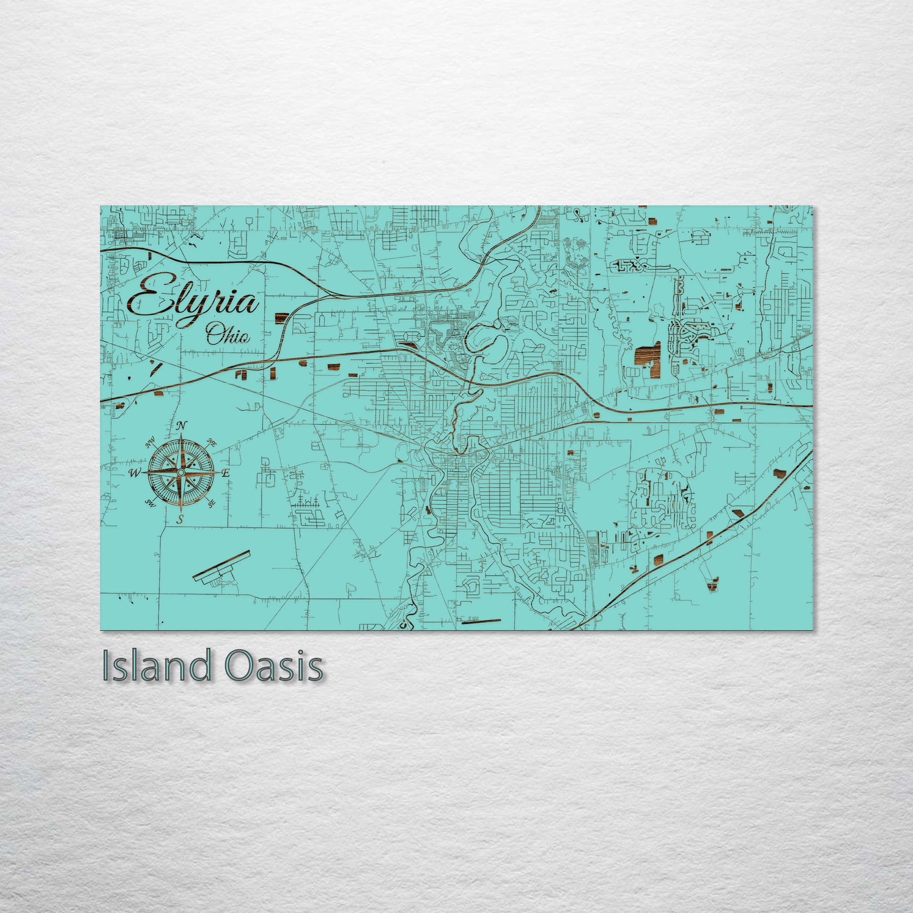 Elyria, Ohio Street Map