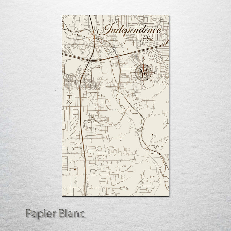 Independence, Ohio Street Map – Fire & Pine