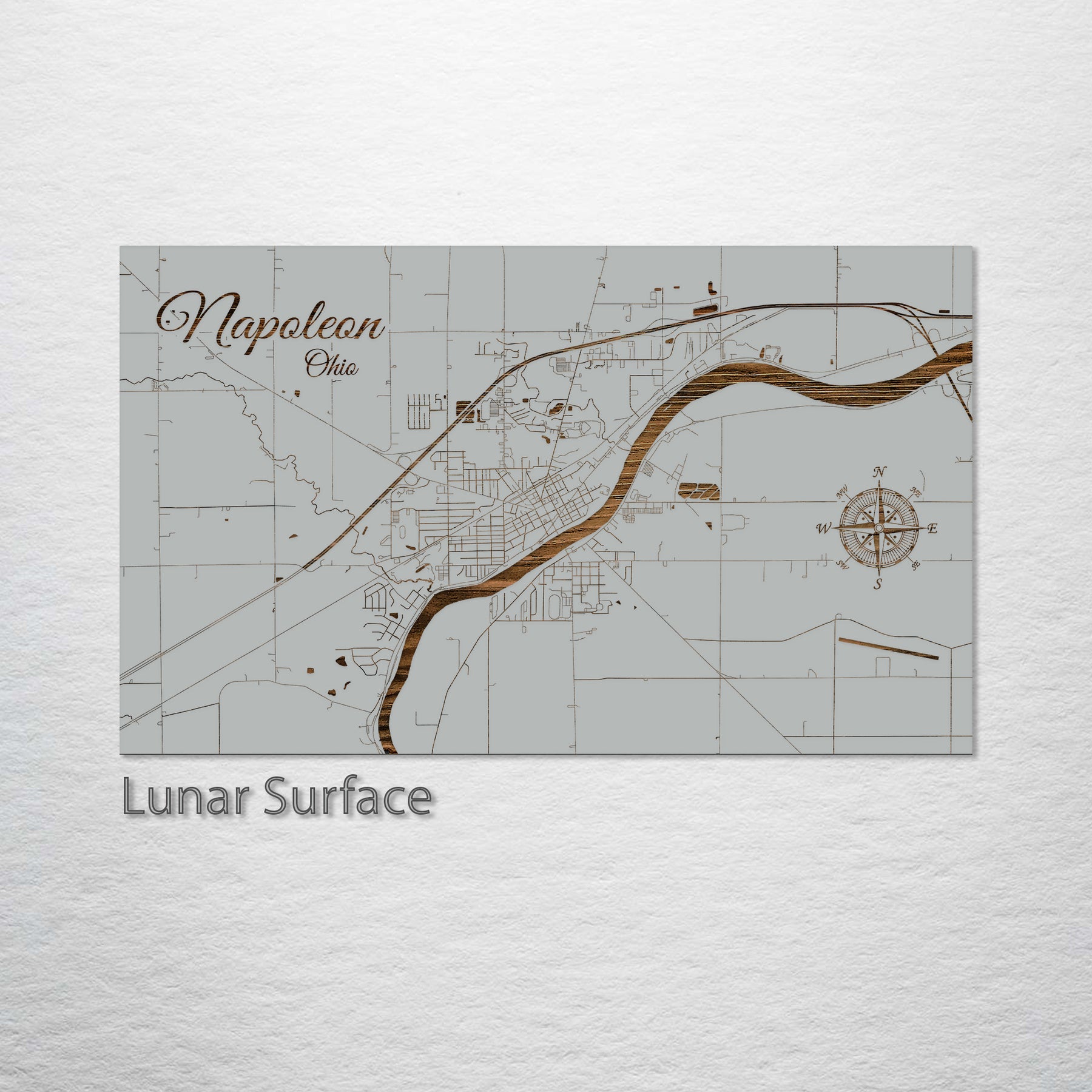 Napoleon, Ohio Street Map