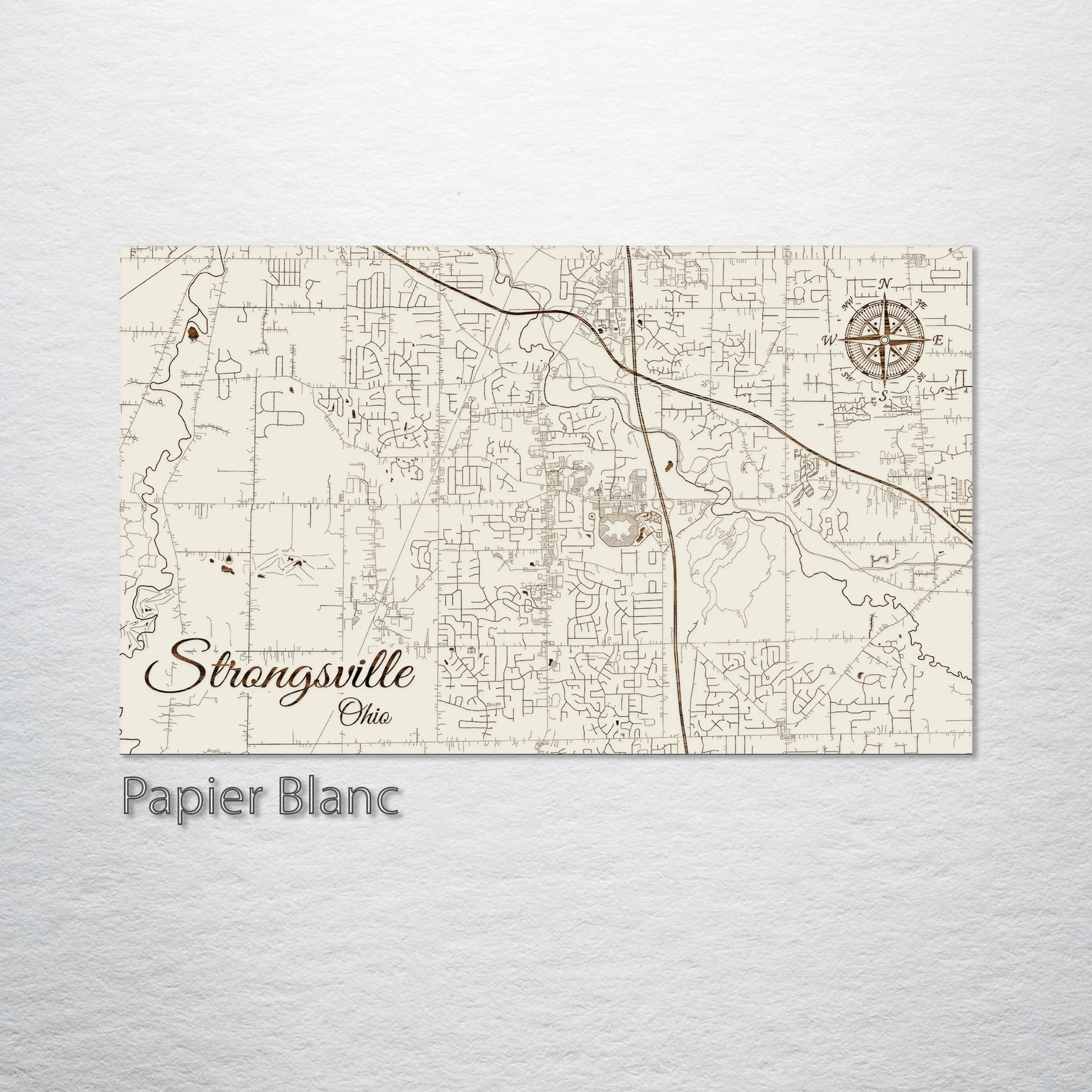 Strongsville, Ohio Street Map