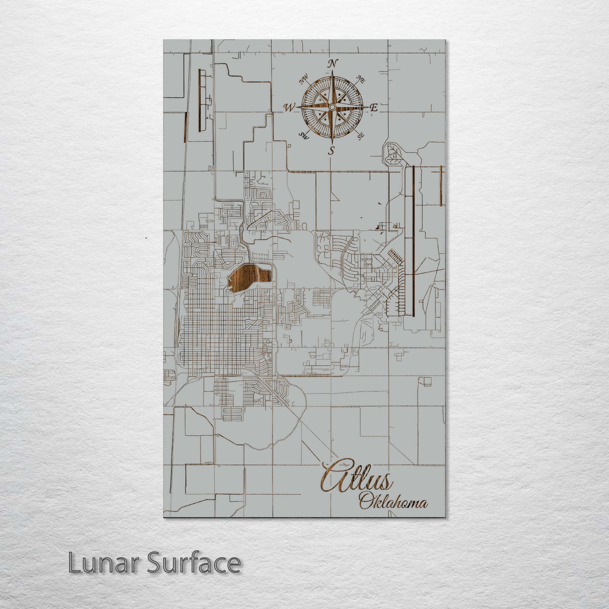 Altus, Oklahoma Street Map – Fire & Pine