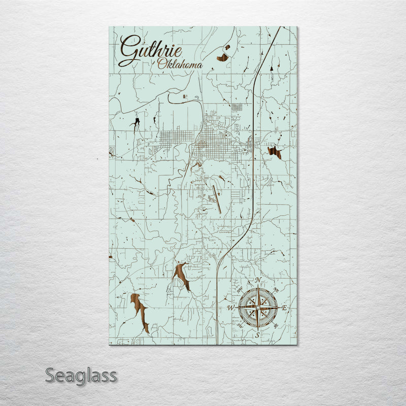 Guthrie, Oklahoma Street Map – Fire & Pine