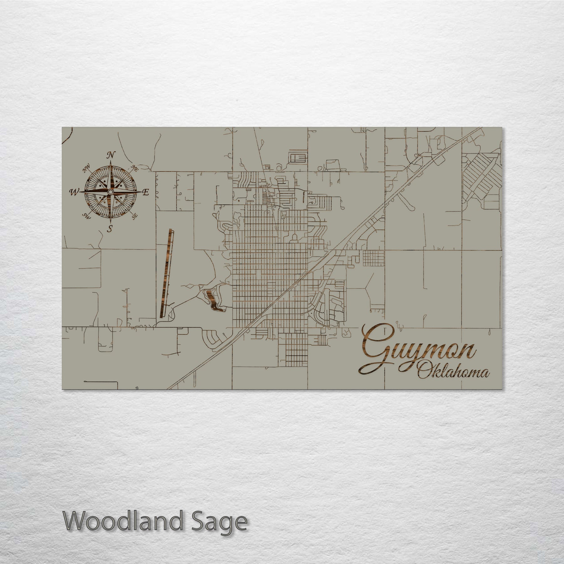 Guymon, Oklahoma Street Map