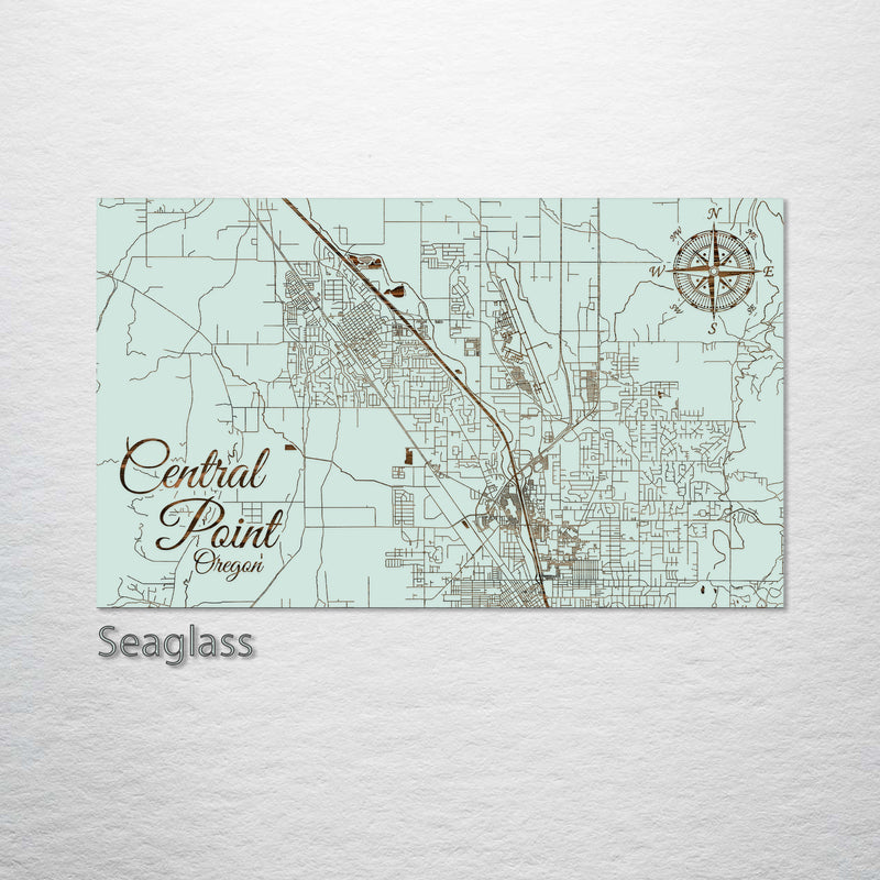 Central Point, Oregon Street Map – Fire & Pine