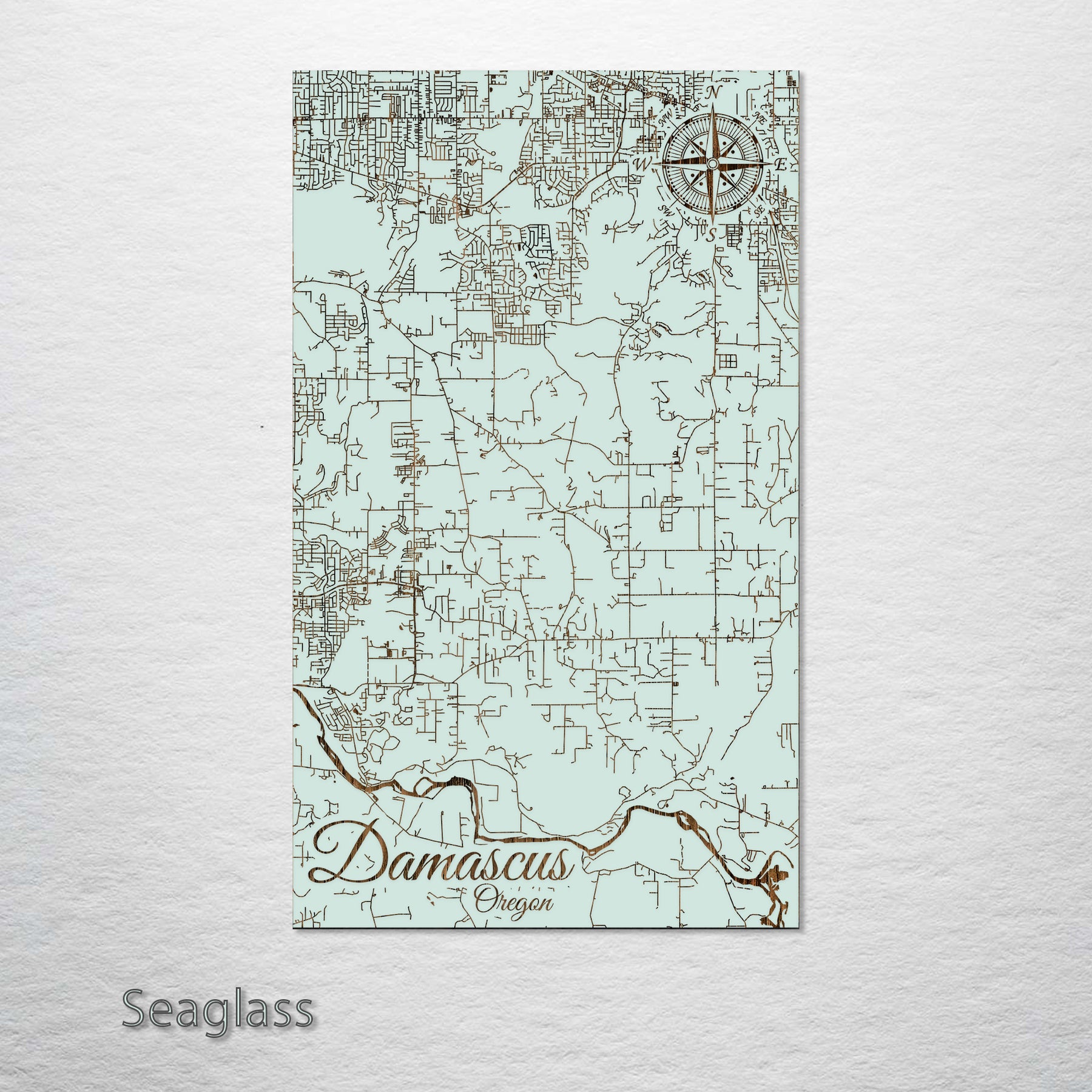 Damascus, Oregon Street Map