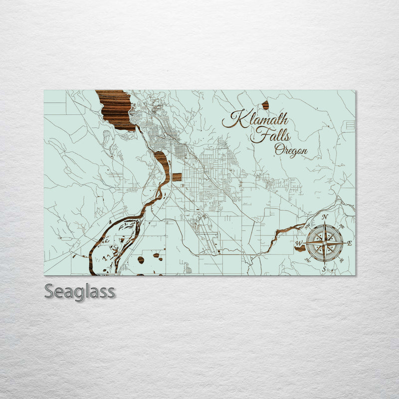 Klamath Falls, Oregon Street Map – Fire & Pine