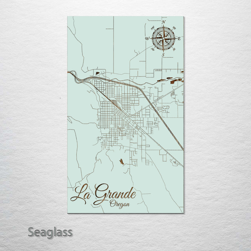 La Grande, Oregon Street Map – Fire & Pine