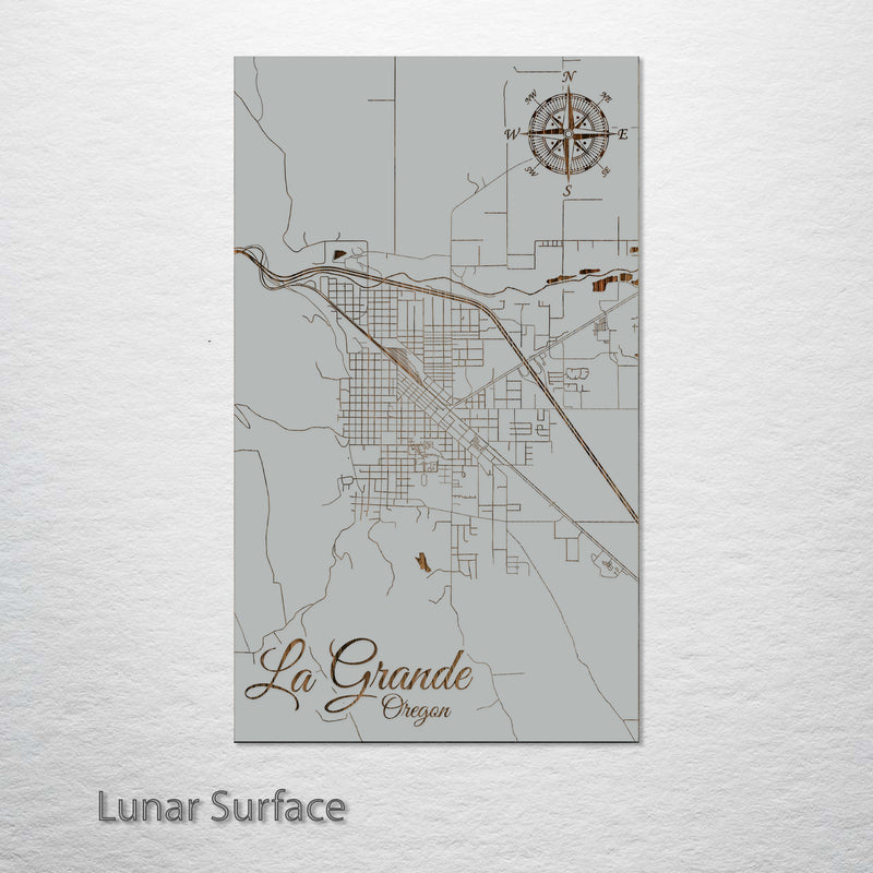 La Grande, Oregon Street Map – Fire & Pine
