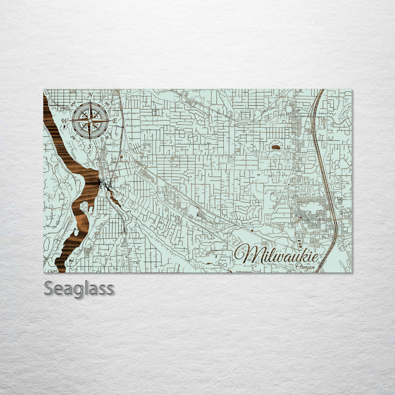 Milwaukie, Oregon Street Map – Fire & Pine