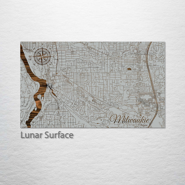 Milwaukie, Oregon Street Map – Fire & Pine