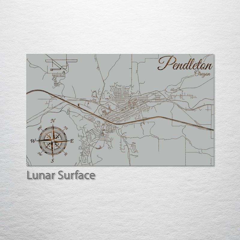 Pendleton, Oregon Street Map – Fire & Pine