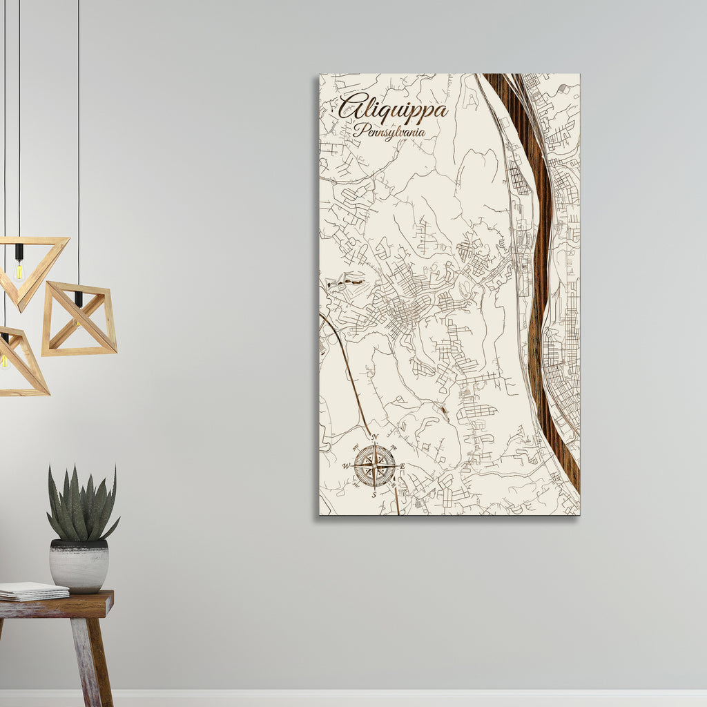 Aliquippa, Pennsylvania Street Map – Fire & Pine