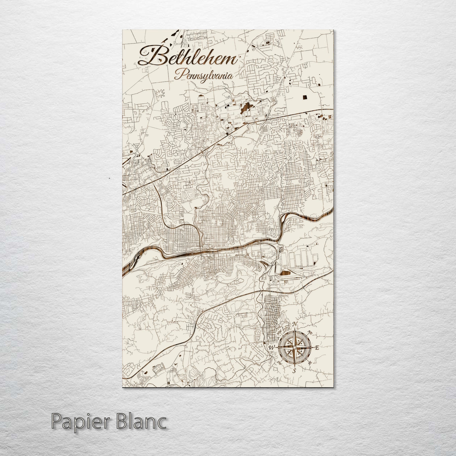 Bethlehem, Pennsylvania Street Map