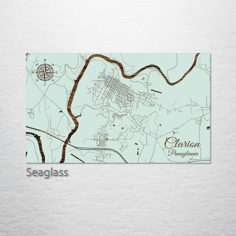 Clarion, Pennsylvania Street Map – Fire & Pine