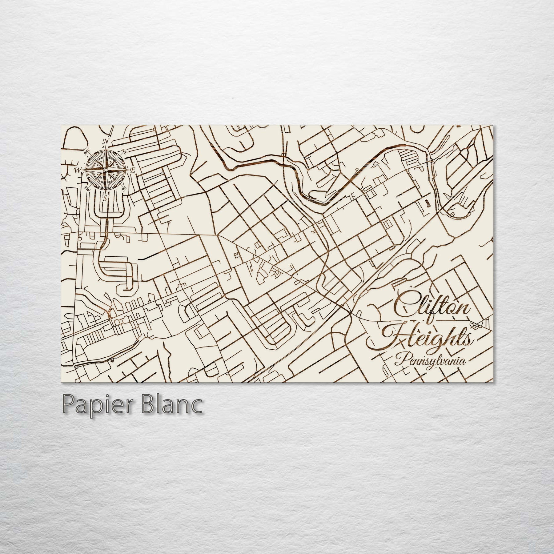 Clifton Heights, Pennsylvania Street Map