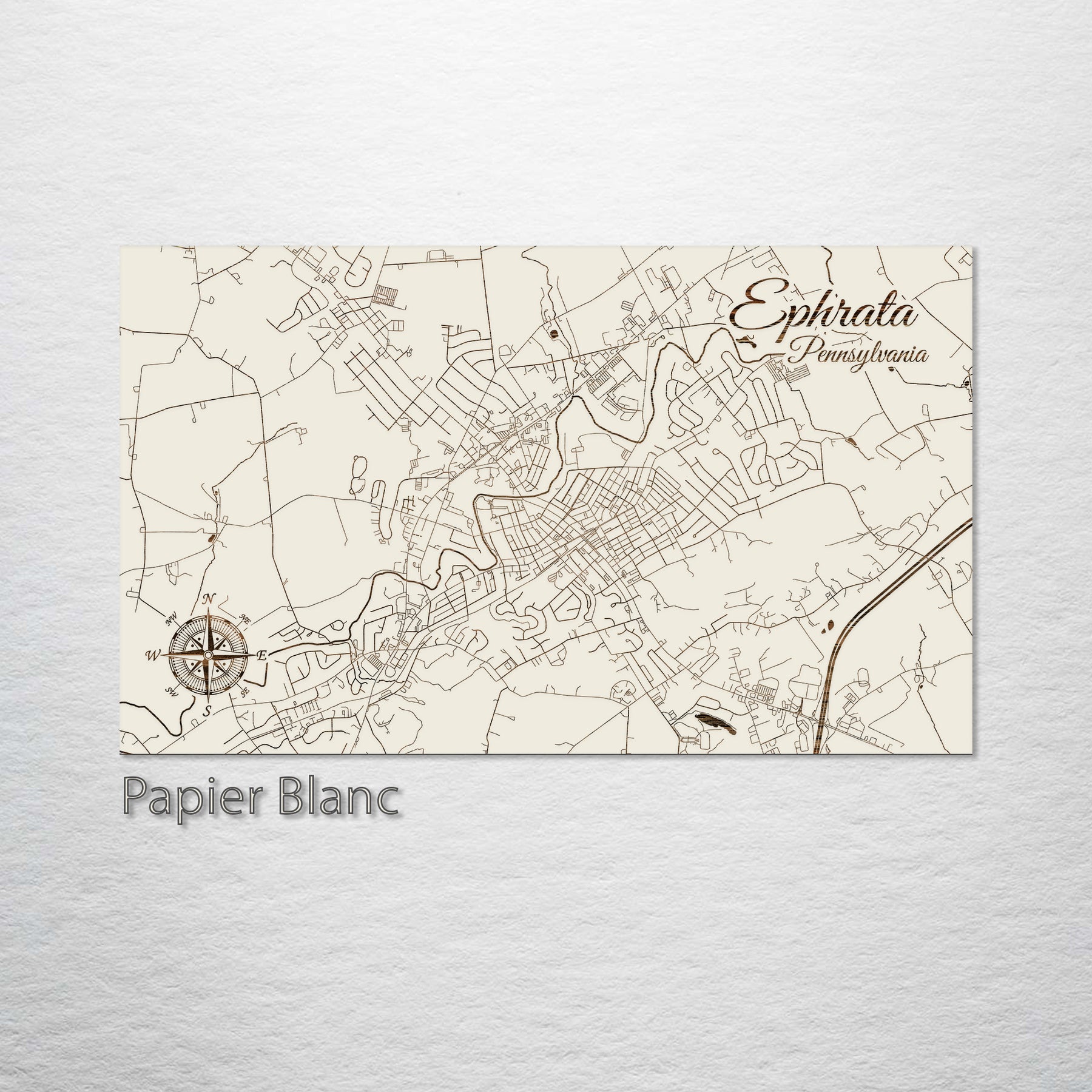 Ephrata, Pennsylvania Street Map