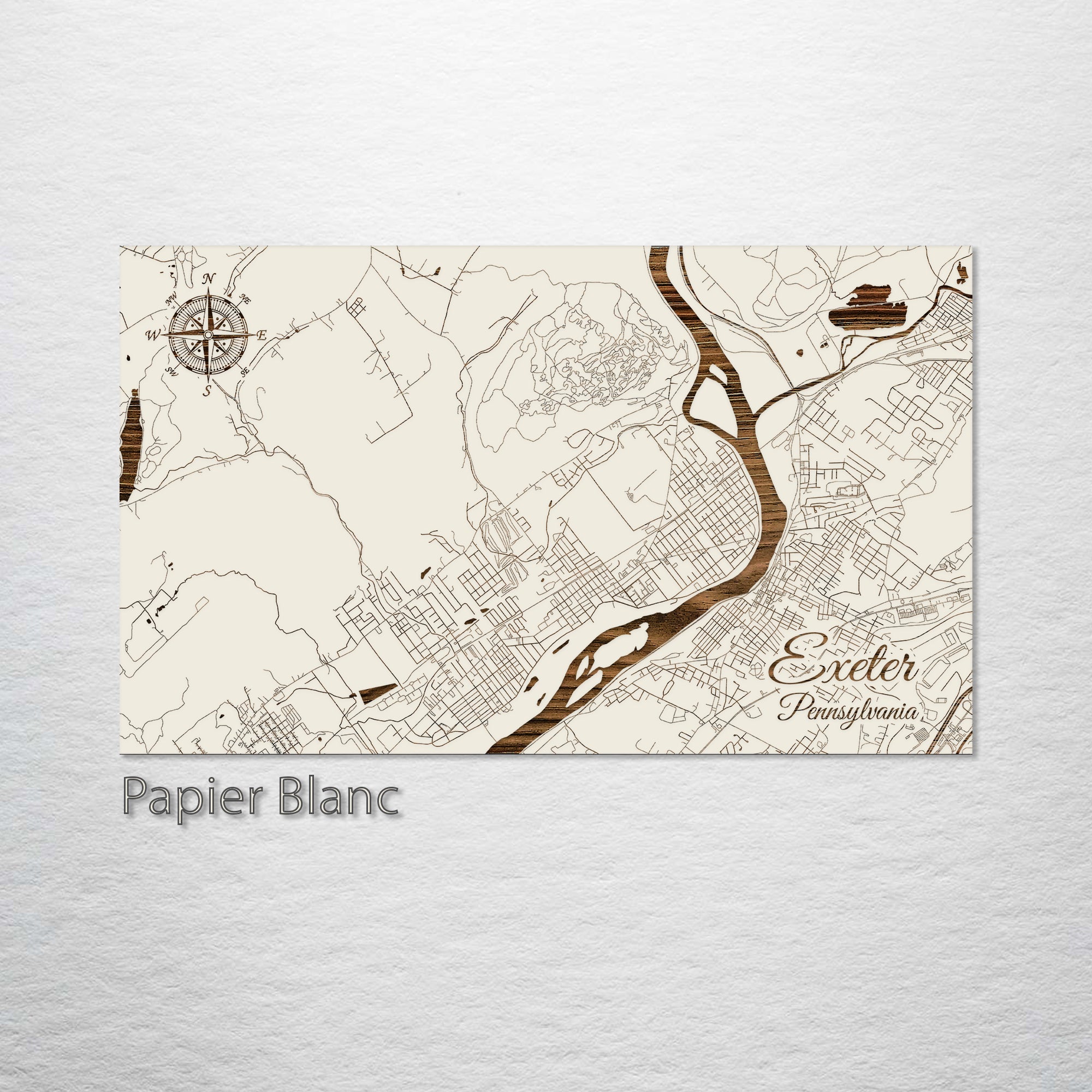 Exeter, Pennsylvania Street Map – Fire & Pine