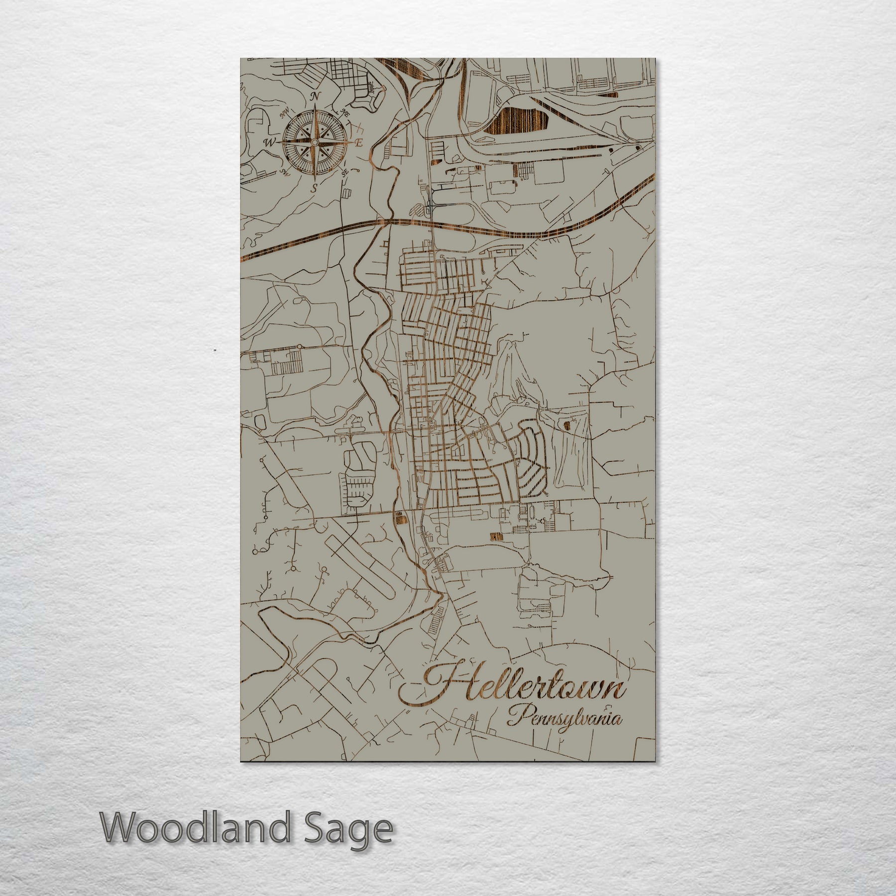 Hellertown, Pennsylvania Street Map