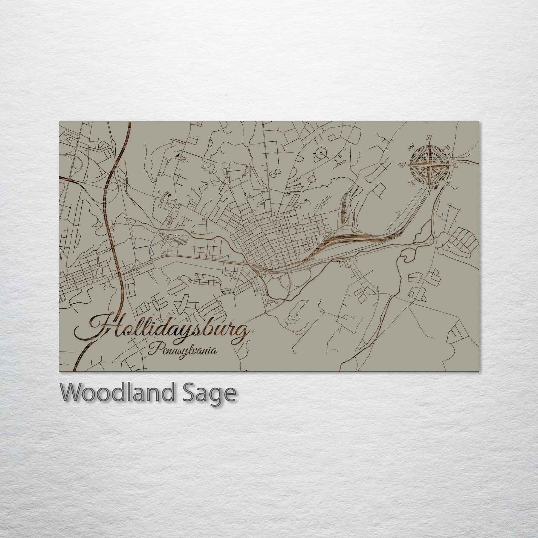 Hollidaysburg, Pennsylvania Street Map