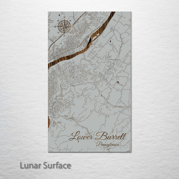 Lower Burrell, Pennsylvania Street Map – Fire & Pine