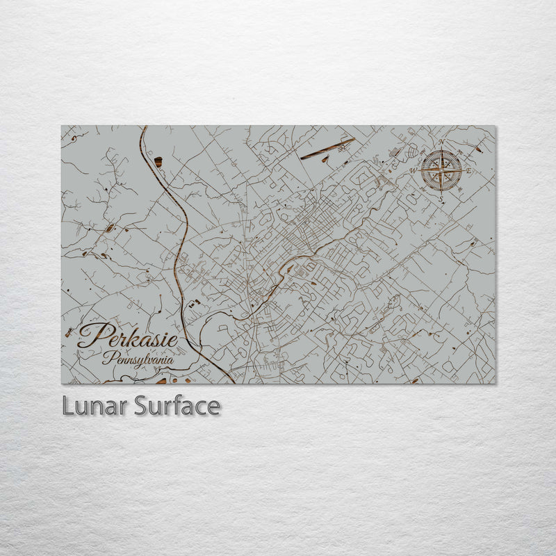 Perkasie, Pennsylvania Street Map – Fire & Pine