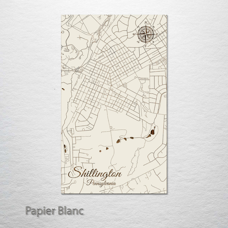 Shillington, Pennsylvania Street Map – Fire & Pine