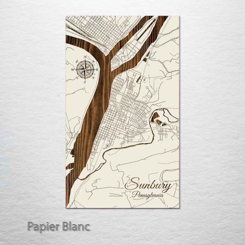 Sunbury, Pennsylvania Street Map – Fire & Pine