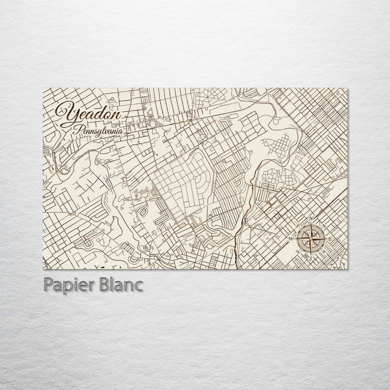 Yeadon, Pennsylvania Street Map – Fire & Pine