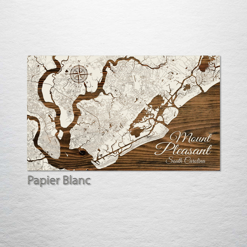 Mount Pleasant, South Carolina Street Map – Fire & Pine