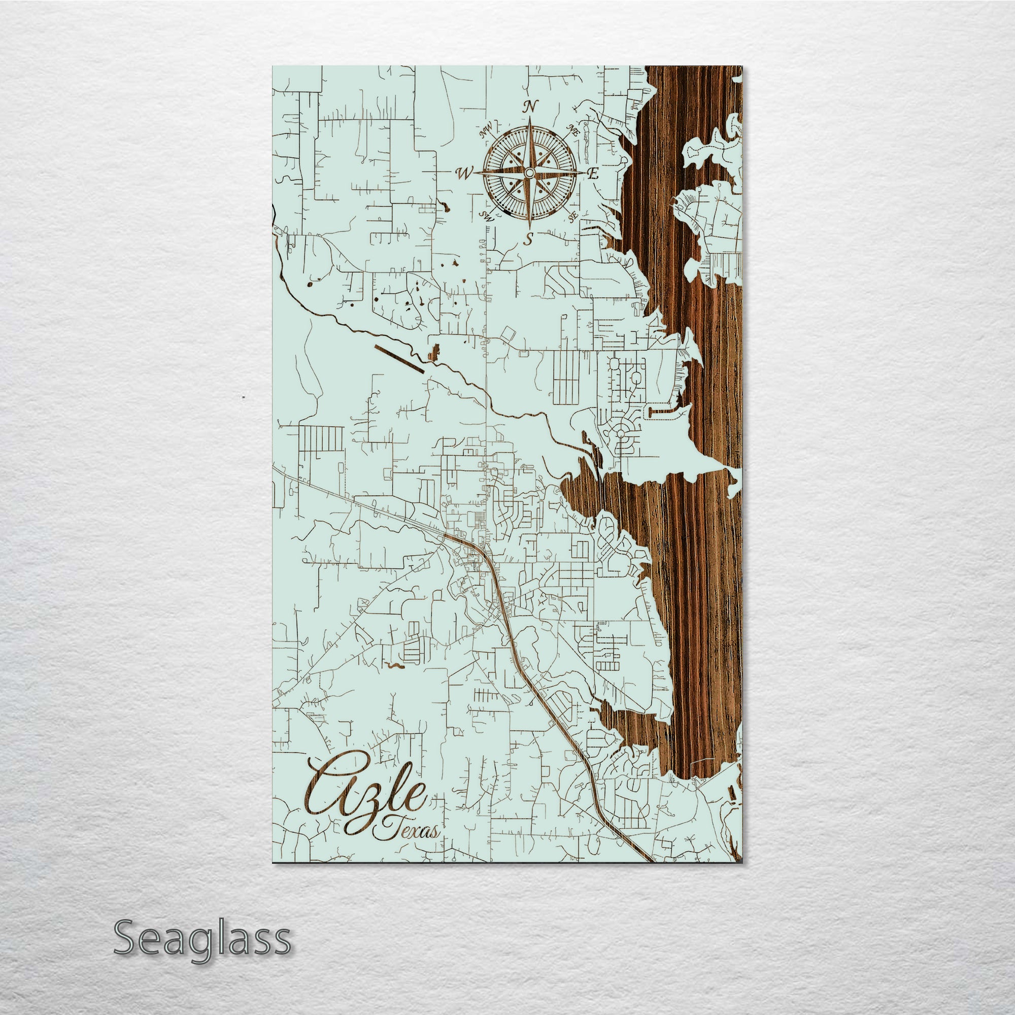 Azle, Texas Street Map – Fire & Pine