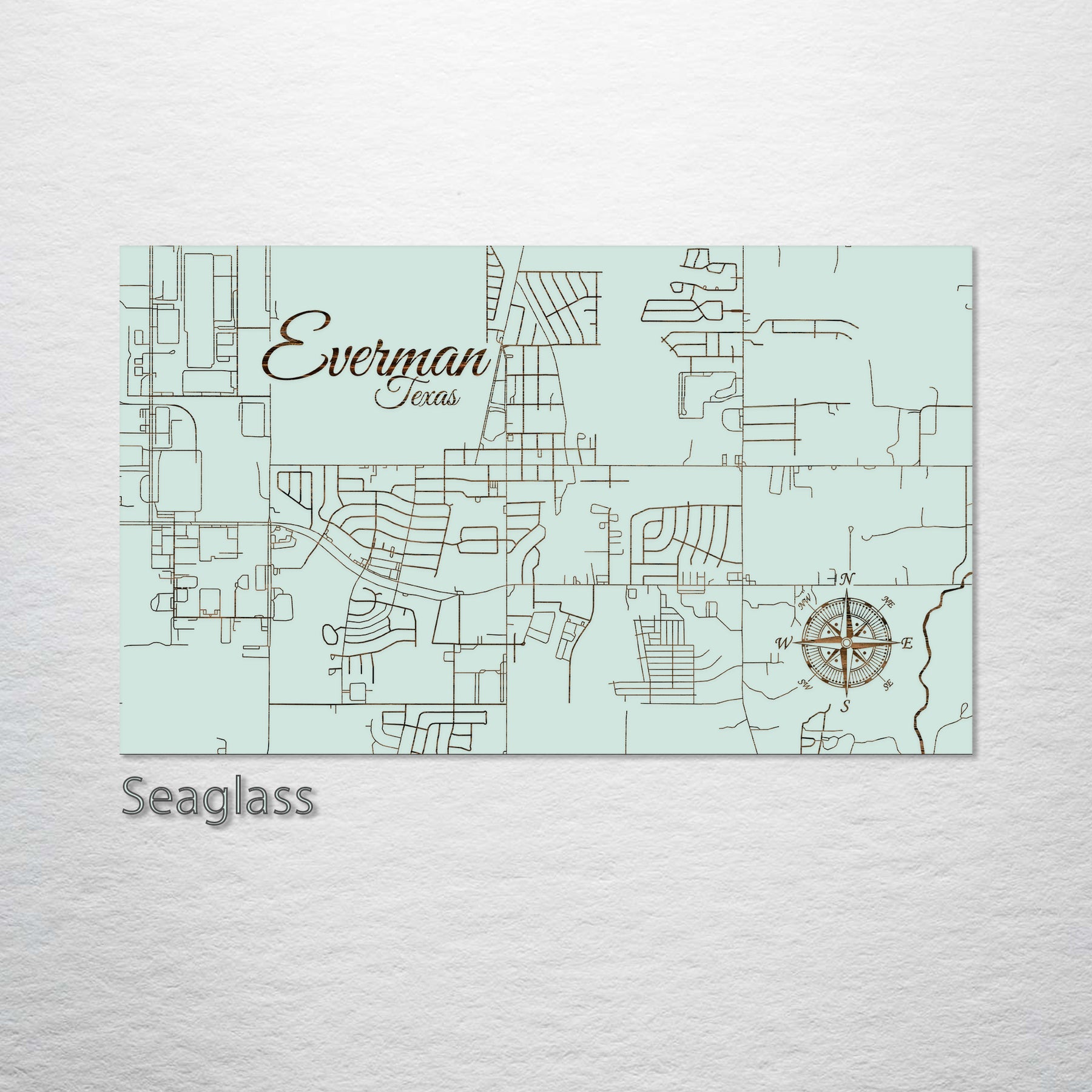 Everman, Texas Street Map