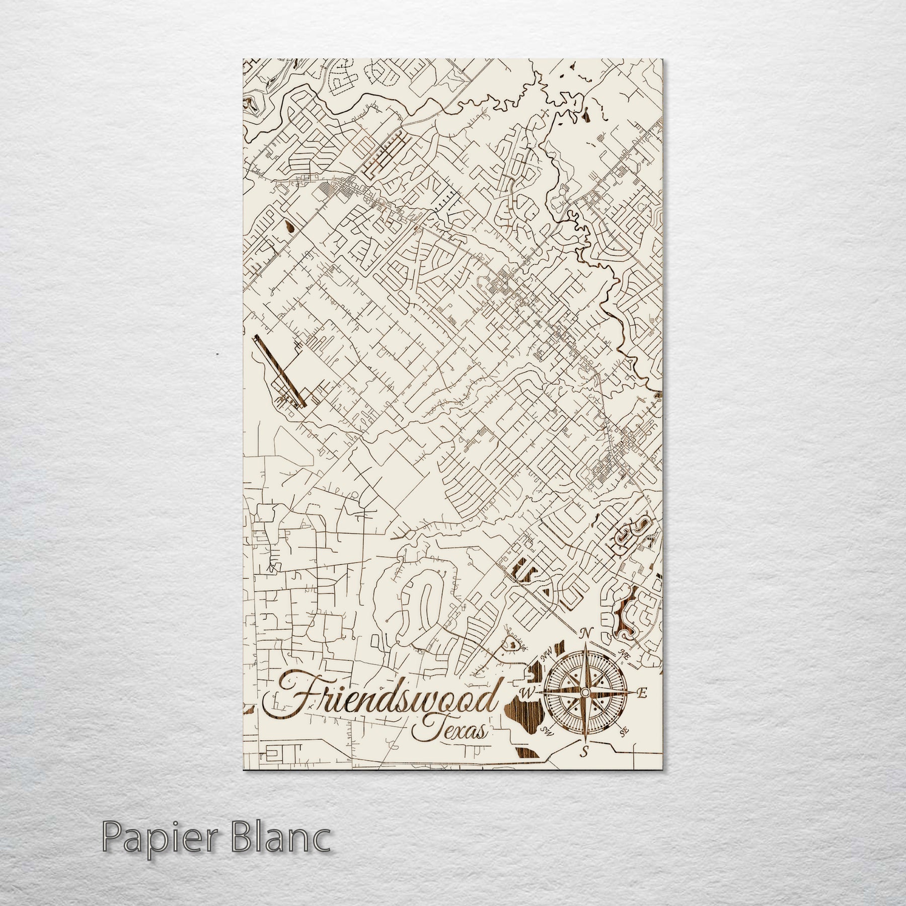 Friendswood, Texas Street Map