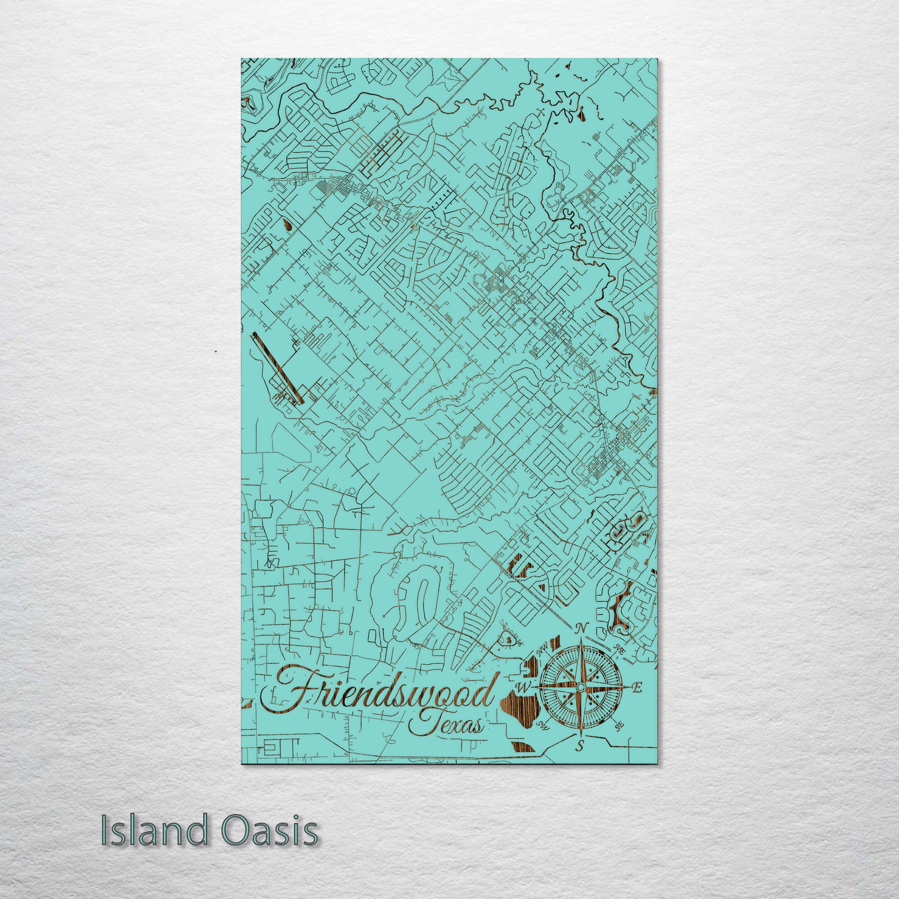 Friendswood, Texas Street Map