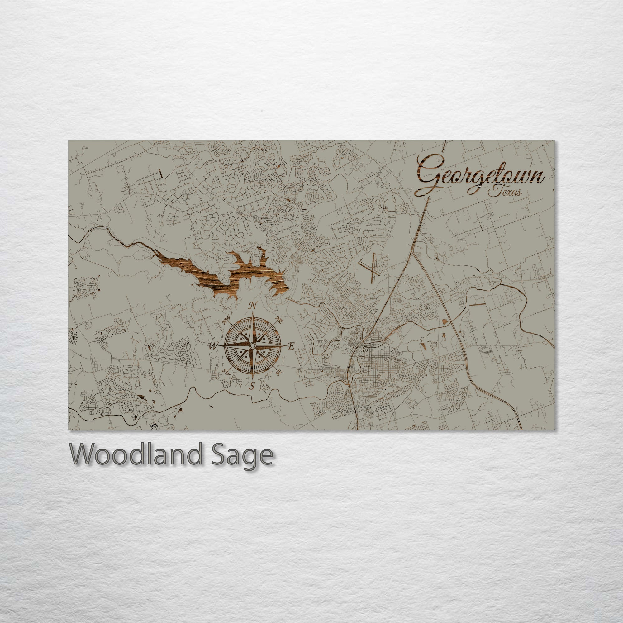 Map Of Georgetown Texas