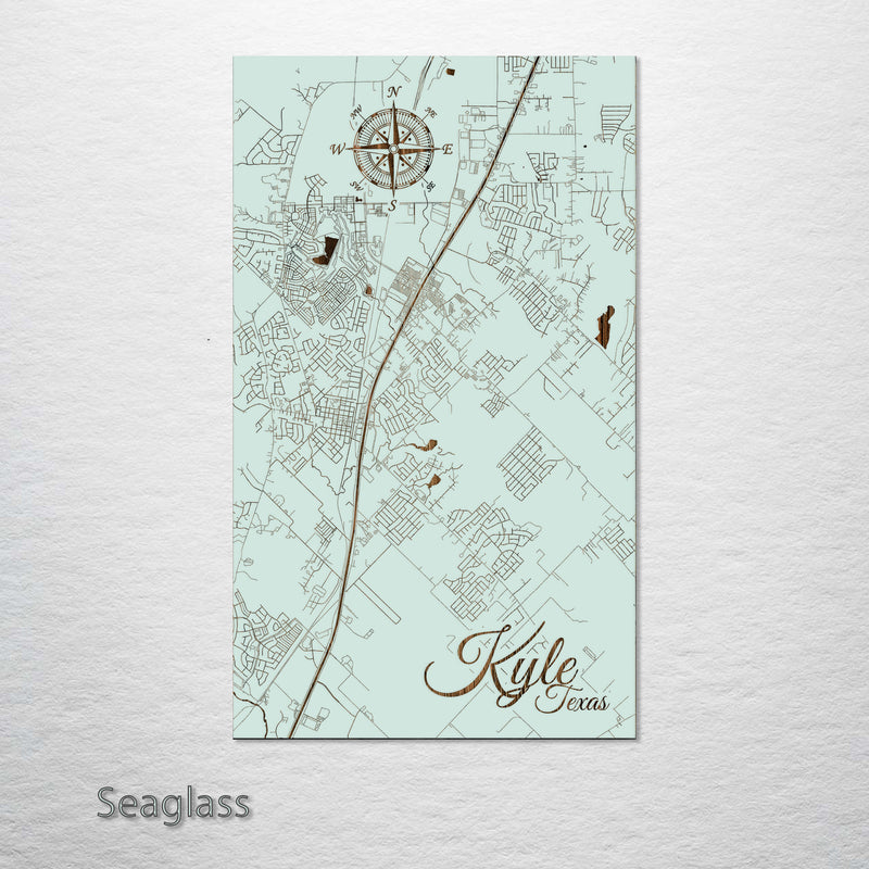 Kyle, Texas Street Map – Fire & Pine