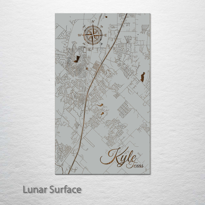 Kyle, Texas Street Map – Fire & Pine