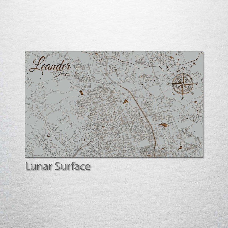 Leander, Texas Street Map – Fire & Pine