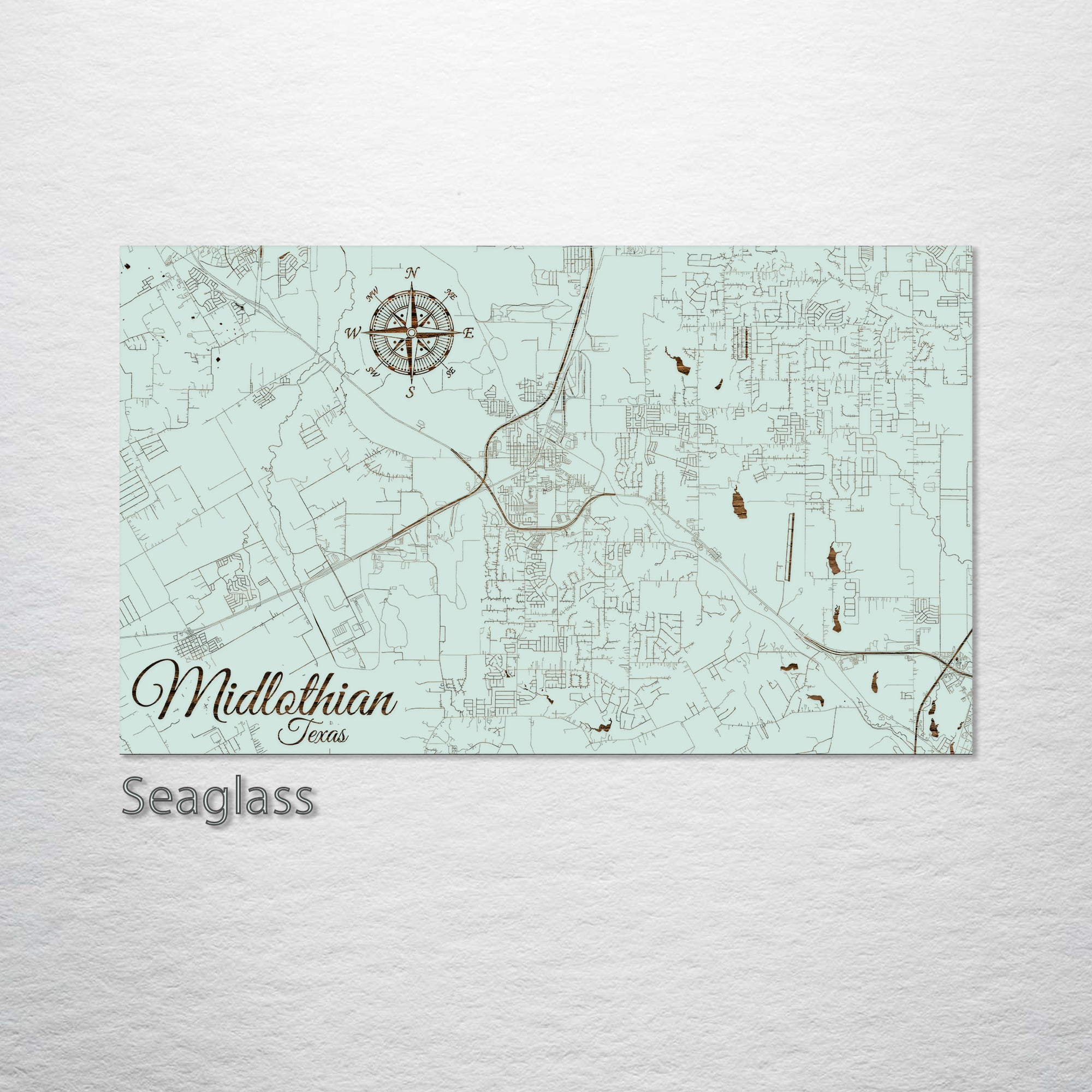 Midlothian, Texas Street Map – Fire & Pine