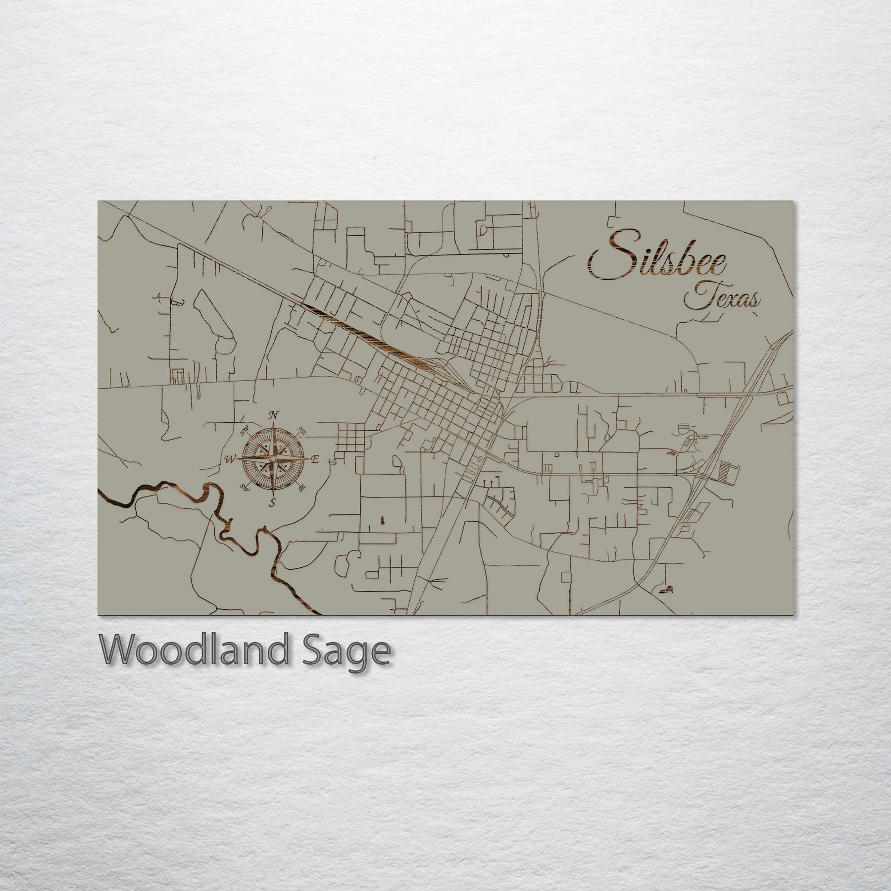 Silsbee, Texas Street Map