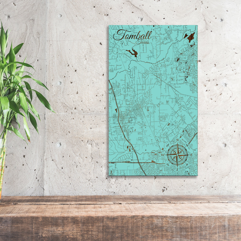 Tomball, Texas Street Map – Fire & Pine