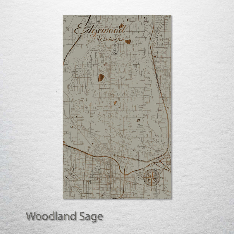 Edgewood, Washington Street Map – Fire & Pine