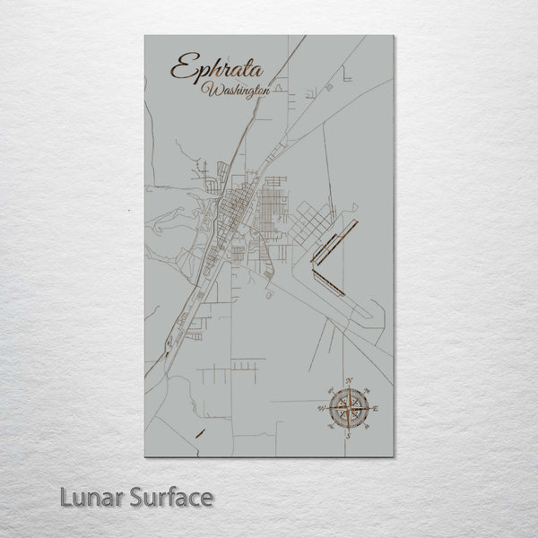 Ephrata, Washington Street Map – Fire & Pine