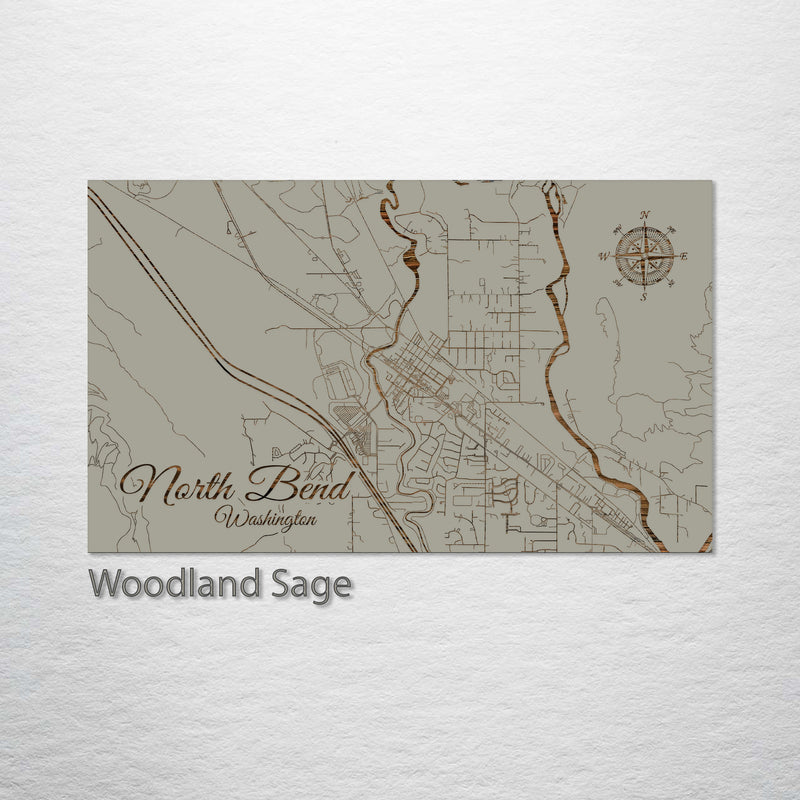 North Bend Map