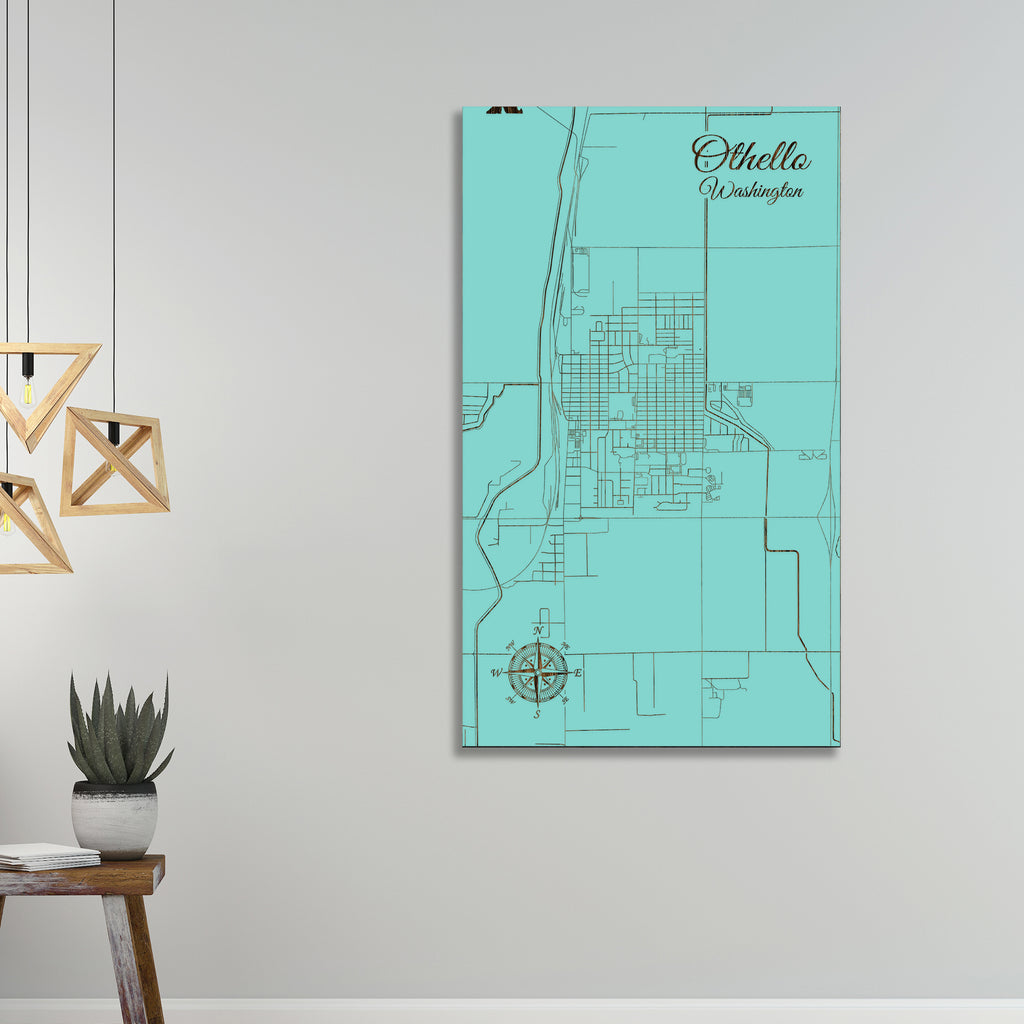 Othello, Washington Street Map – Fire & Pine