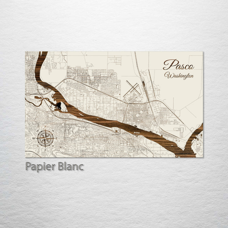 Pasco, Washington Street Map – Fire & Pine