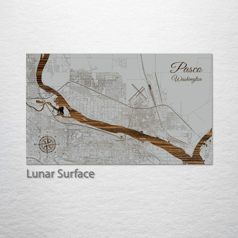 Pasco, Washington Street Map – Fire & Pine