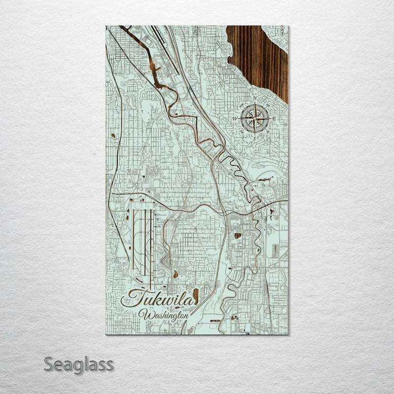 Tukwila, Washington Street Map – Fire & Pine
